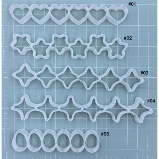 SHAPES MULTI-CUTTER FOR FONDANT OR CLAYS | Shopee Philippines