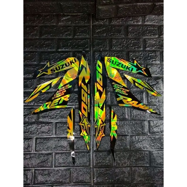 Suzuki Raider 150 Reborn New Design Star Edition (Holographic) | Shopee ...