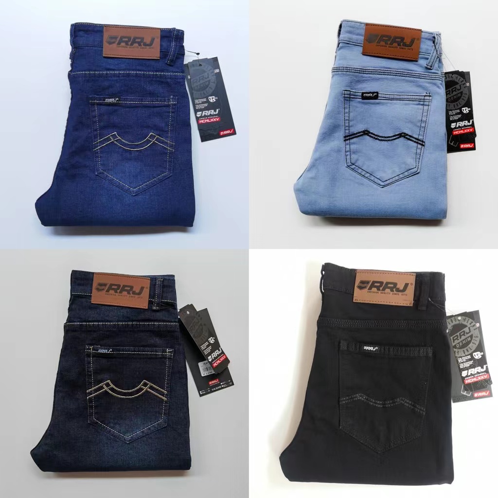 COD Men's Pants High Quality Maong stretchable Skinny Jeans | Shopee ...
