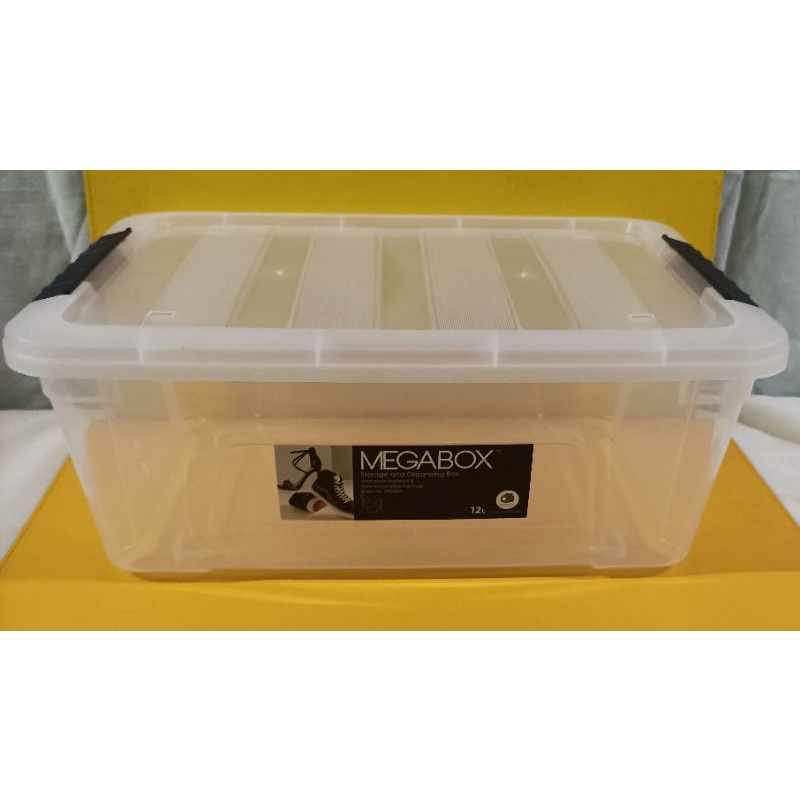Megabox Storage & Organizing Box 6L / 12L ( MG-840 / MG-841 ) | Shopee ...