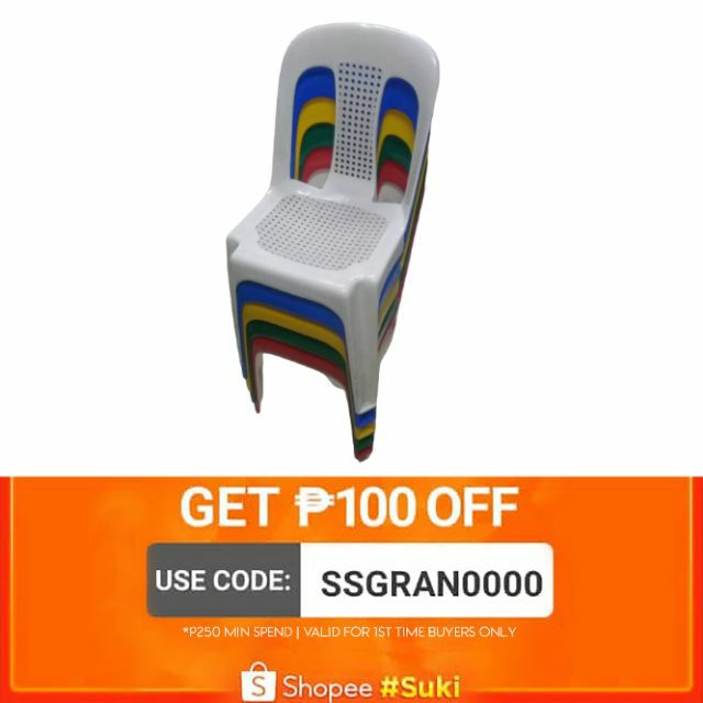 Monoblock Chair Red Heavy Duty | Shopee Philippines