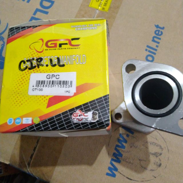 BAJAJ CT100 CARBURETOR MANIFOLD (GPC) - Motorcycle parts | Shopee ...