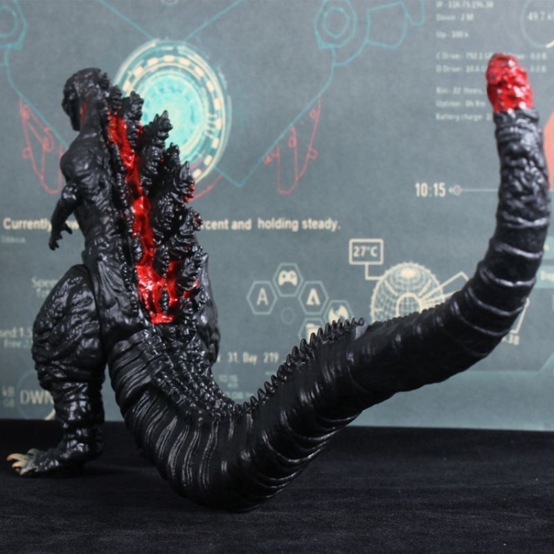 17cm shin Godzilla red+black figure pvc | Shopee Philippines