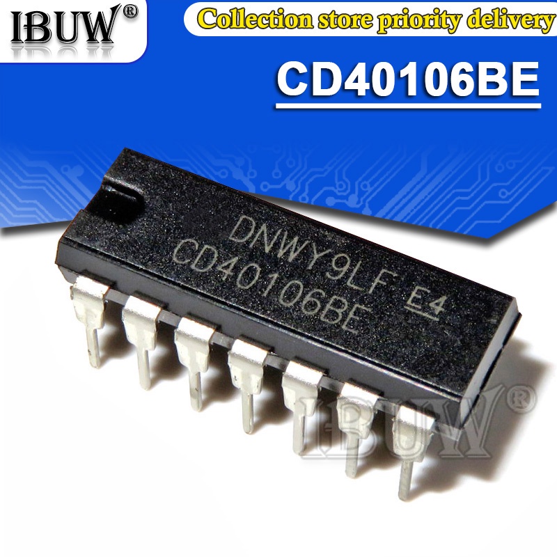 10PCS CD40106BE DIP CD40106 DIP-14 CD40106BD DIP14 Logic Chip | Shopee Philippines