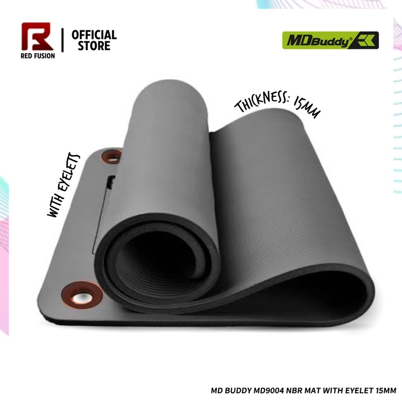 Md Buddy MD9004 NBR Mat with Eyelet 15mm Thickness | Shopee Philippines