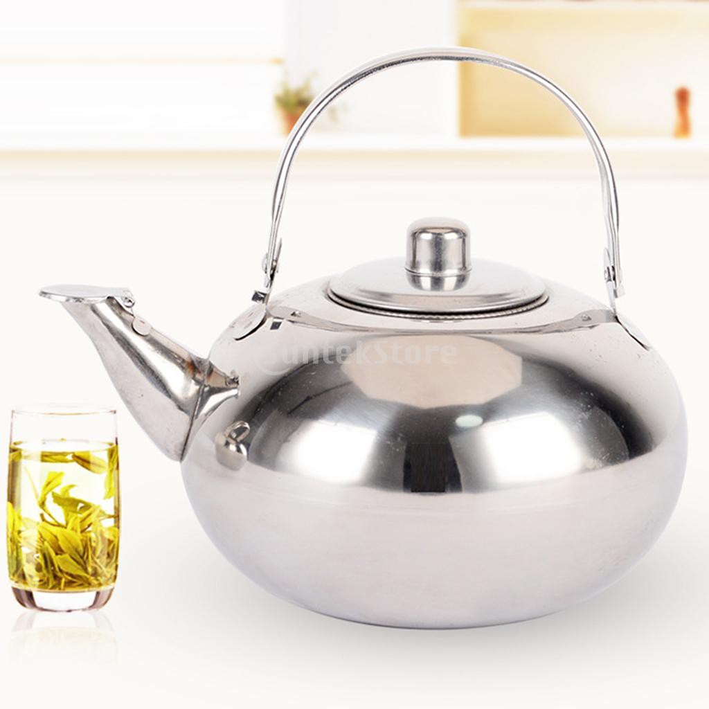 Existing inventory Stainless Steel Teapot Coffee Pot Tea Kettle with ...
