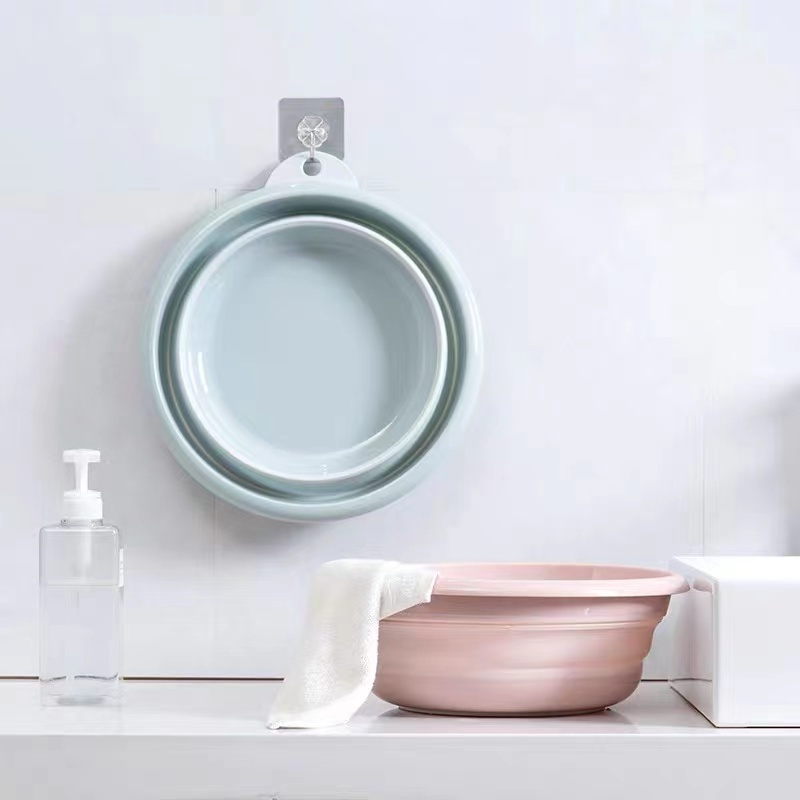 Multipurpose Plastic Collapsible Folding Bucket Foldable Wash Basin ...