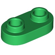 Lego Part 35480 - 1x2 Rounded Plate with 2 Studs | Shopee Philippines