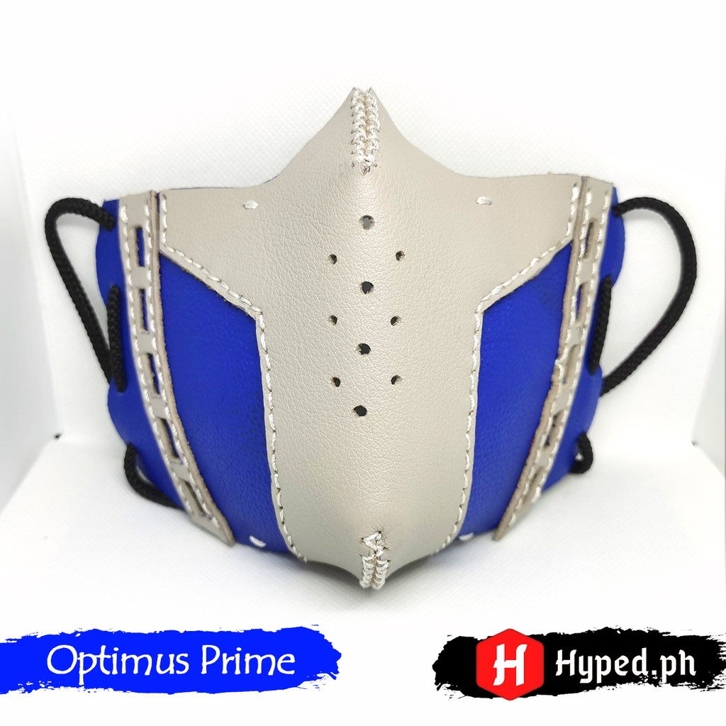 Optimus Prime Leather Mask (Customized) | Shopee Philippines