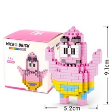 Kids Toys Lego Micro Brick Spongebob Squarepants - Patrick | Shopee ...