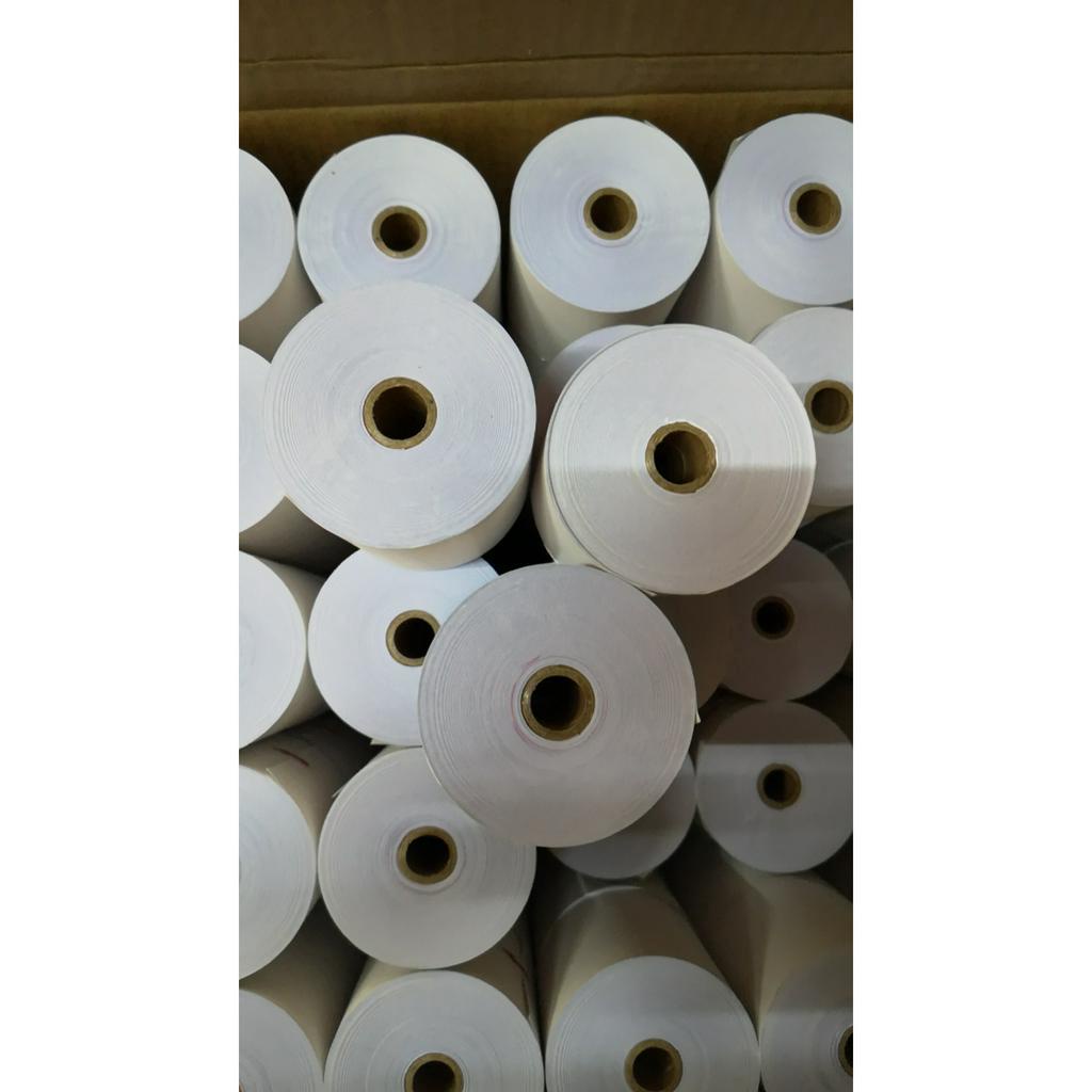50rolls 75mm*70mm 76*70mm Journal Receipt paper 2ply | Shopee Philippines