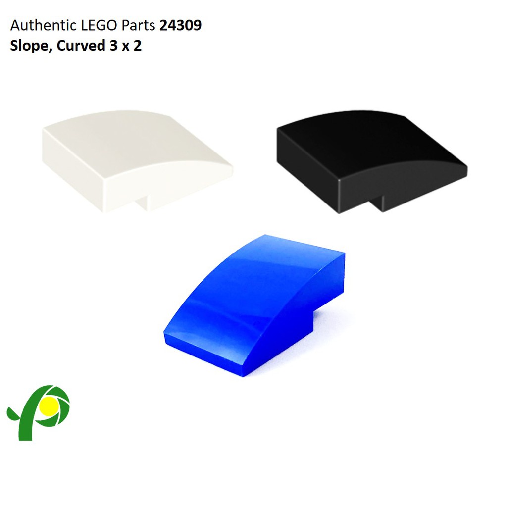 LEGO Parts 24309 Slope Curved 3x2 | Shopee Philippines