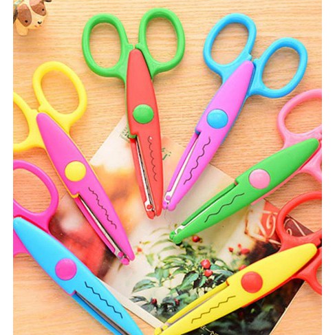 Zigzag Scissors (1 Pack 1 Piece Assorted) | Shopee Philippines