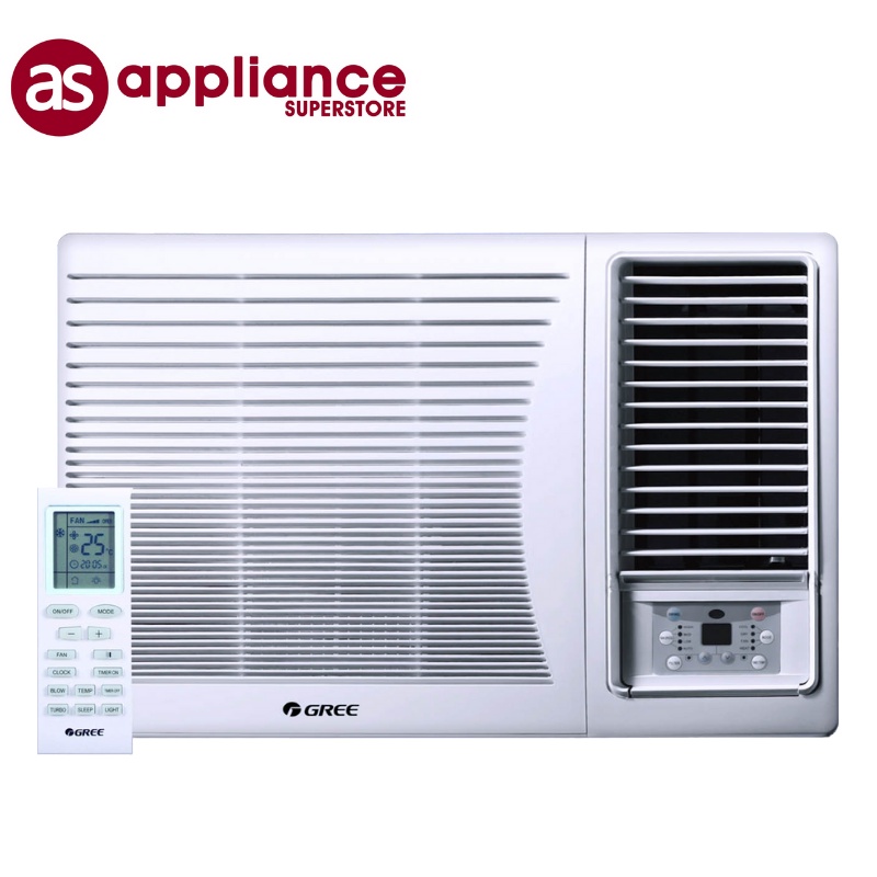 Gree 2HP Remote Window Type Non-Inverter Aircon U-J18-3NR | Shopee ...