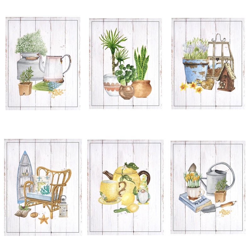 Farmhouse Theme Wall Decor Design A4 Size Laminated | Shopee Philippines