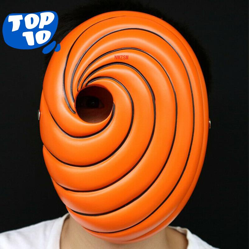 TOP10 ♀Anime Akatsuki Uchiha Mask Tobi Obito Ninja Madara Cosplay ...