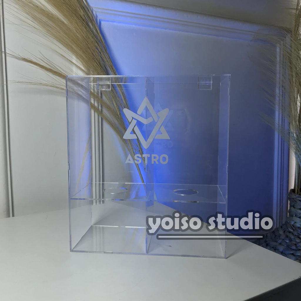 Astro Lightstick Box Join The Engraved Logo | Acrylic Light Stick Box ...