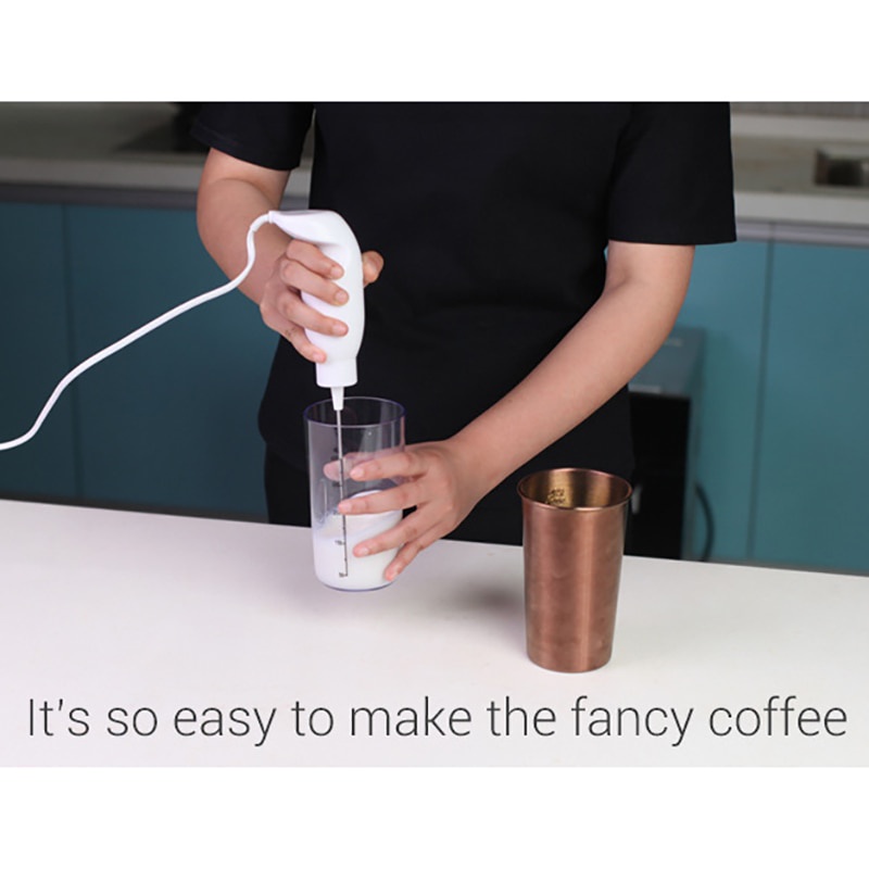 Handheld Electric Mini Milk Frother Portable Eggbeater Blender Food ...