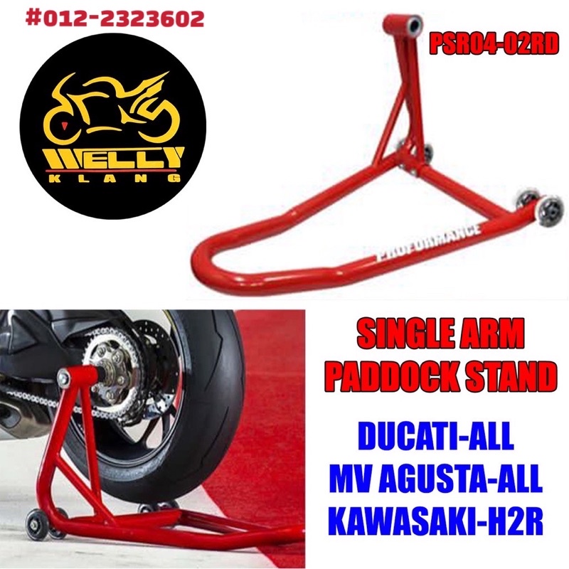 Ducati Single Arm Paddock Stand Sided Rear **PROFORMANCE** High Quality ...