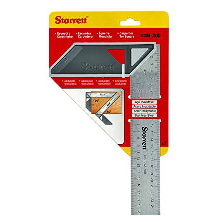 STARRETT TRY SQUARE K-53m-200-s 200mm (squala 8) | Shopee Philippines