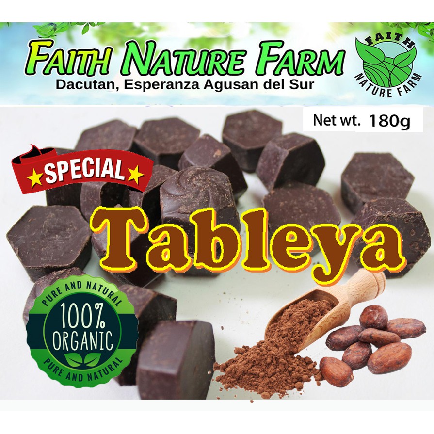 Special Tableya Pure & Organic 180g | Shopee Philippines