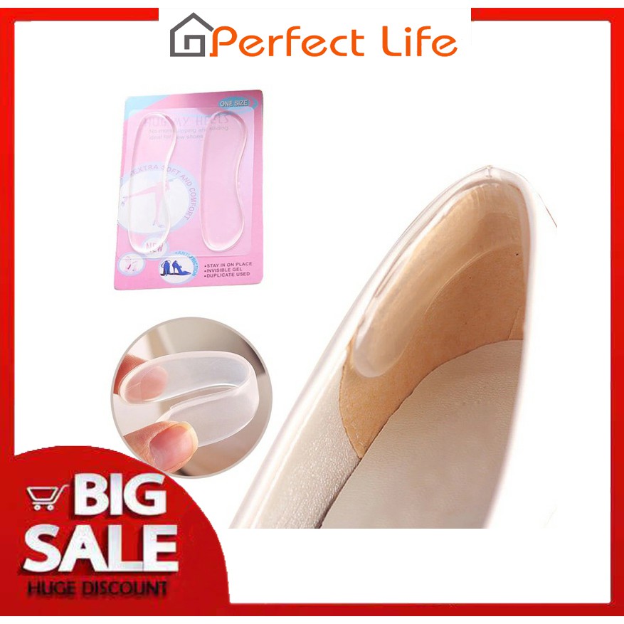 Perfect Life Silicone Invisible Shoe Sticker Long Strip | Shopee ...