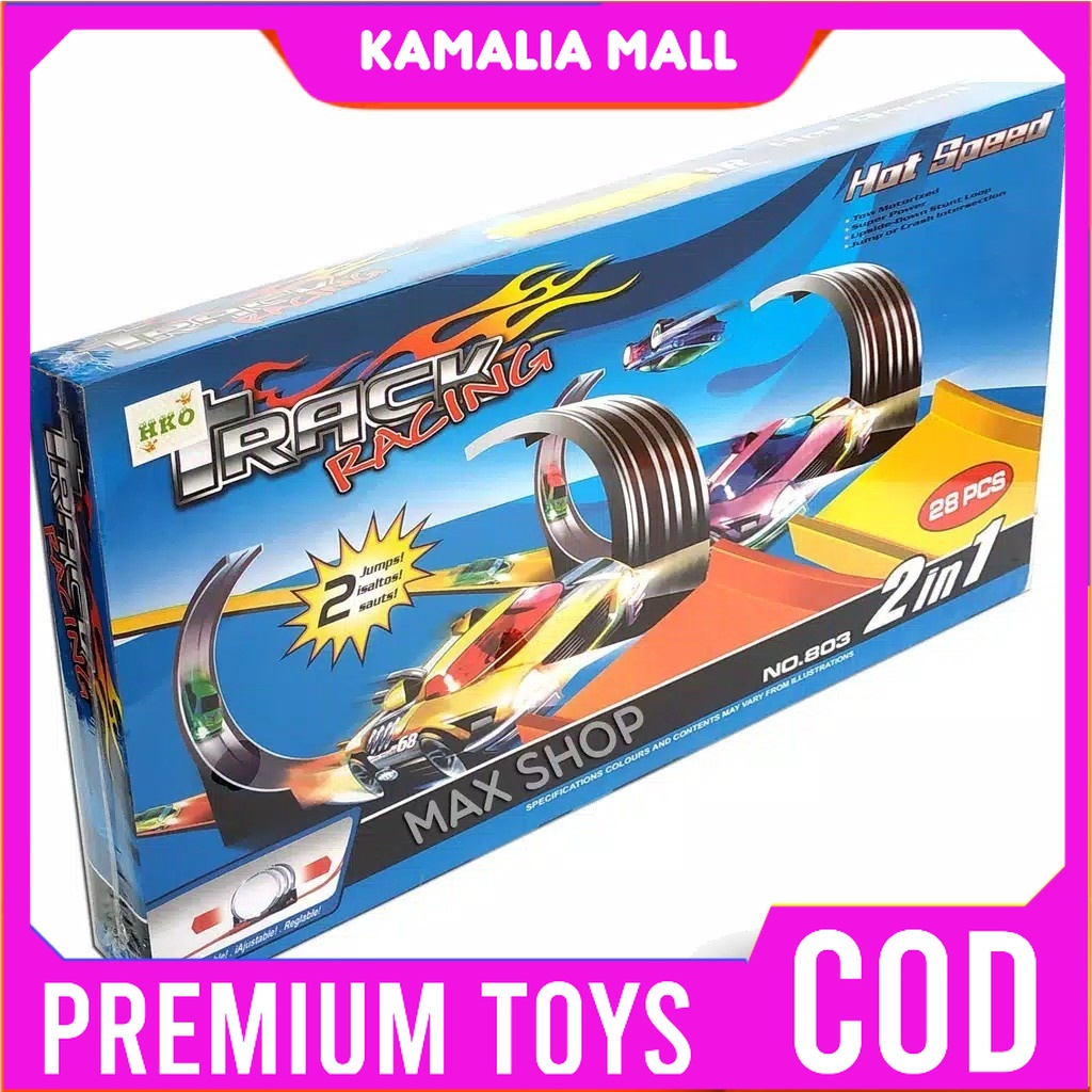 Die Cast Track Racing Toy Track Racing Car Slide Track Racing Car Super ...