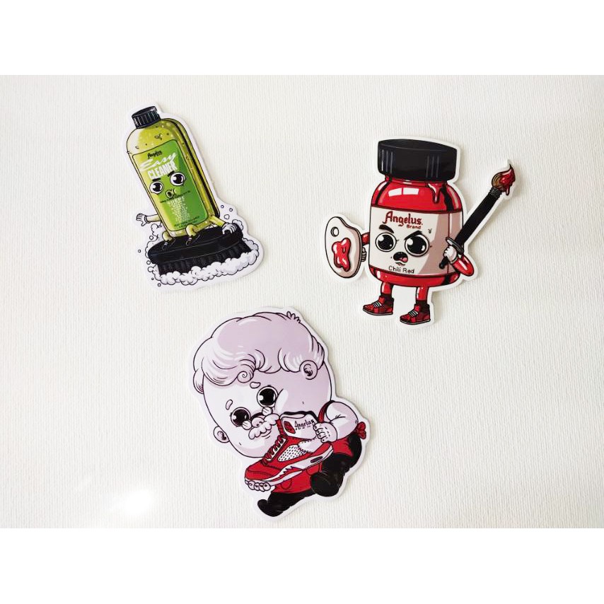 ANGELUS PRODUCTS STICKER SET 10 | Shopee Philippines