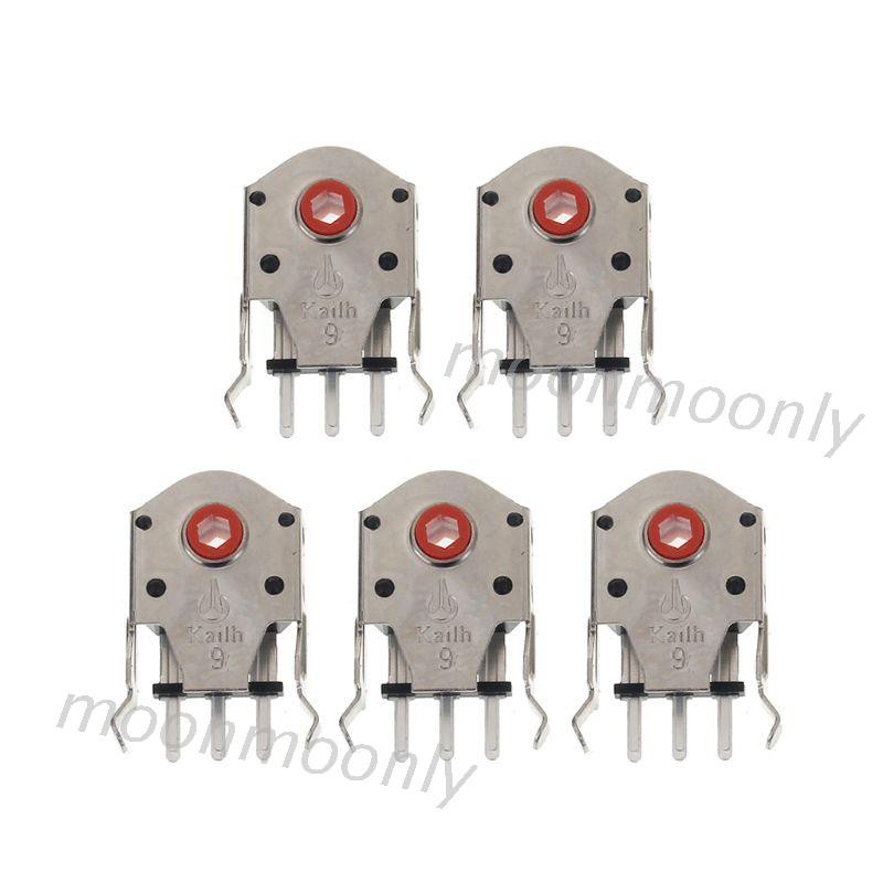 5Pcs Kailh New Edition Mouse Encoder Mouse Decoder Red Core 7mm/9mm ...