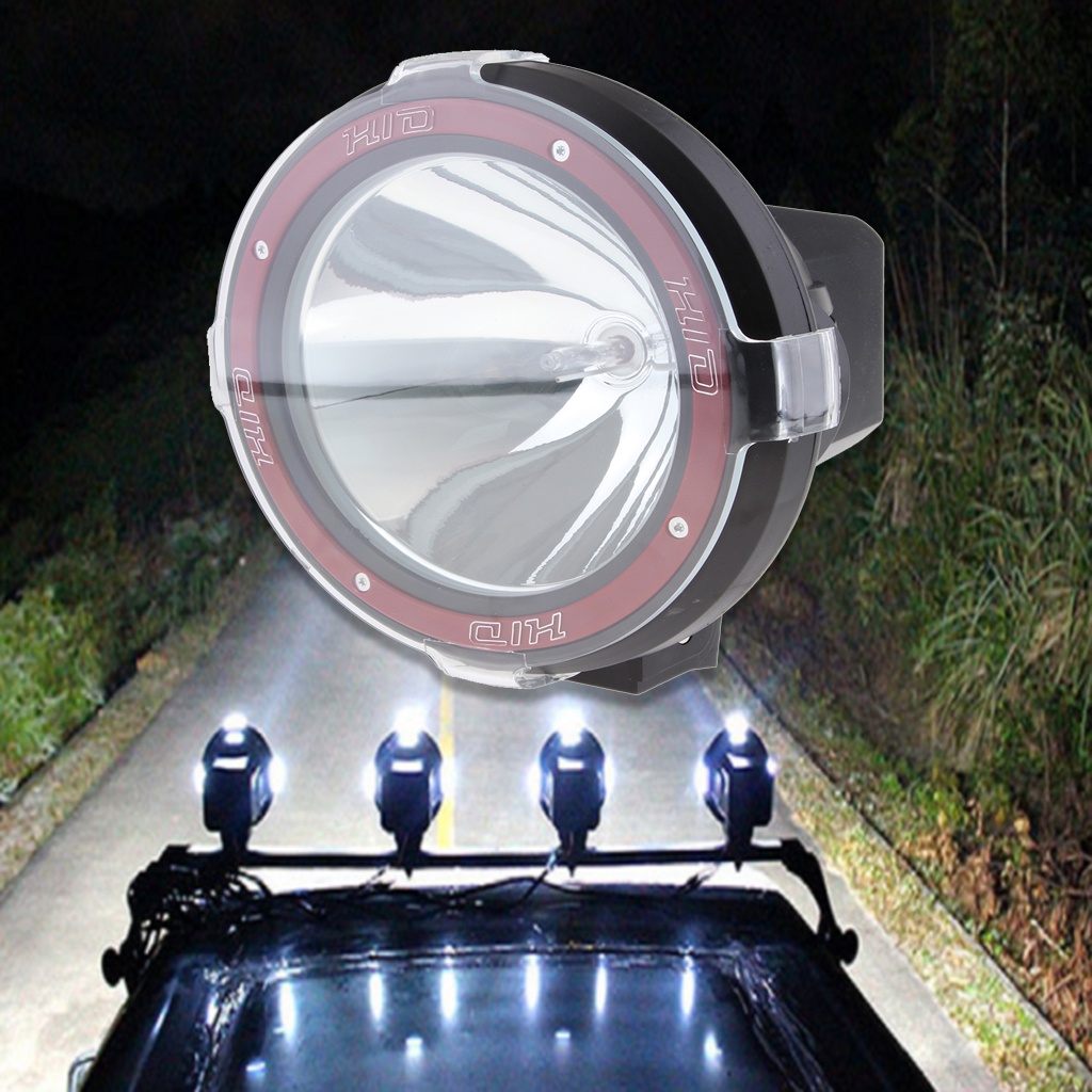 7 Inch 12V 100W Flood Driving Lights HID Xenon HID Xenon Driving Trucks ...