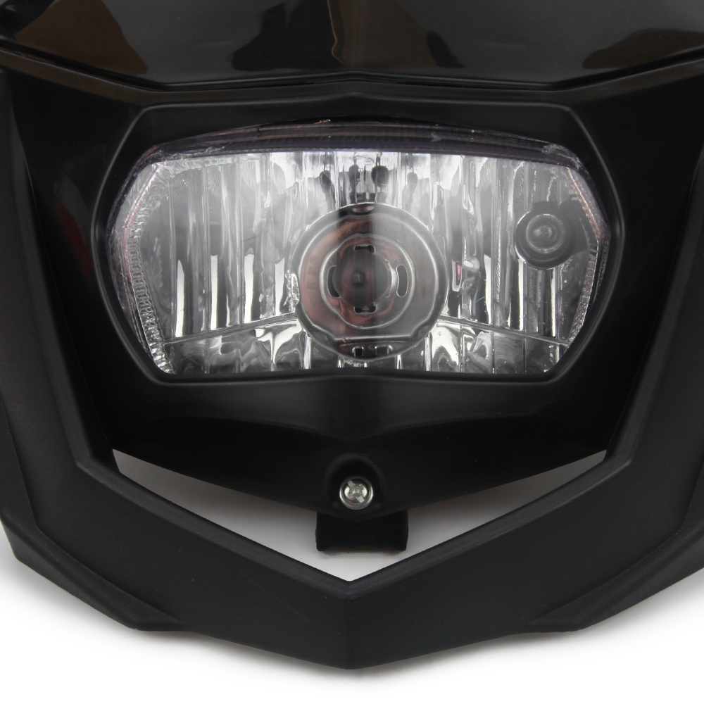 JFG MOTO Motorcycle Universal 12V Headlight For XR200 CRF230F CRF300L ...