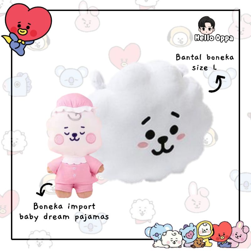 Rj Character BTS Doll (Set) | Shopee Philippines