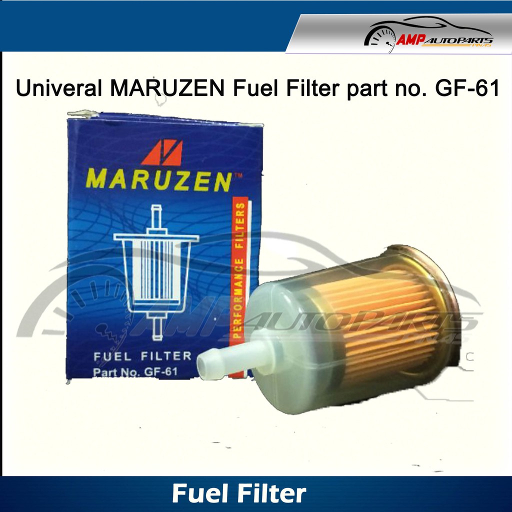 Fuel Filter part no. GF-61 straight I type transparent / Fuel Filter ...