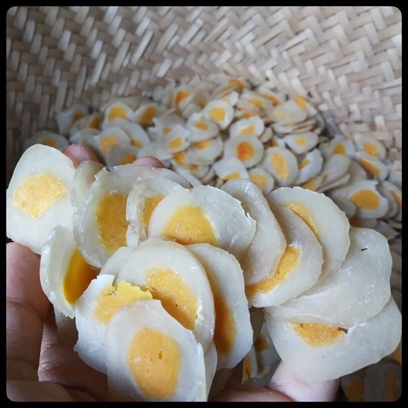 Brebes Original Salted Egg Raw Crackers 250 Grams | Shopee Philippines