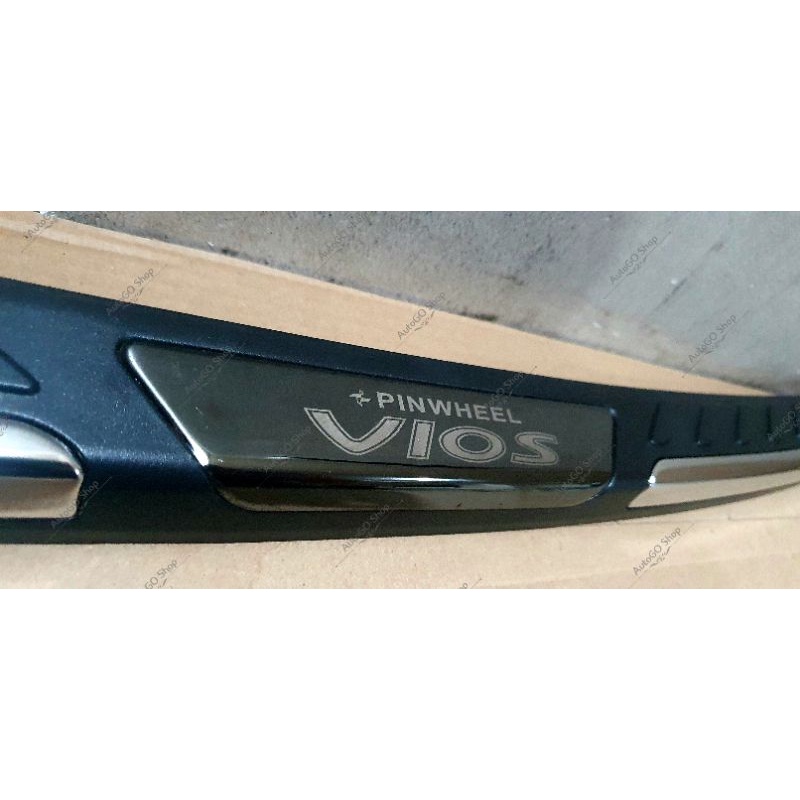 Toyota Vios 2019-2022 Rear Bumper Stepsill Guard (Chrome Plated ...