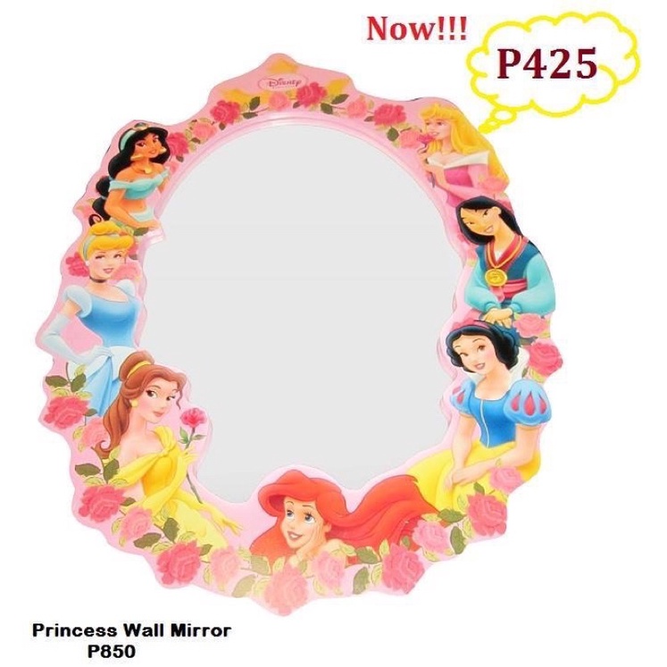 Disney Princess Wall Mirror Childrens Mirror | Shopee Philippines