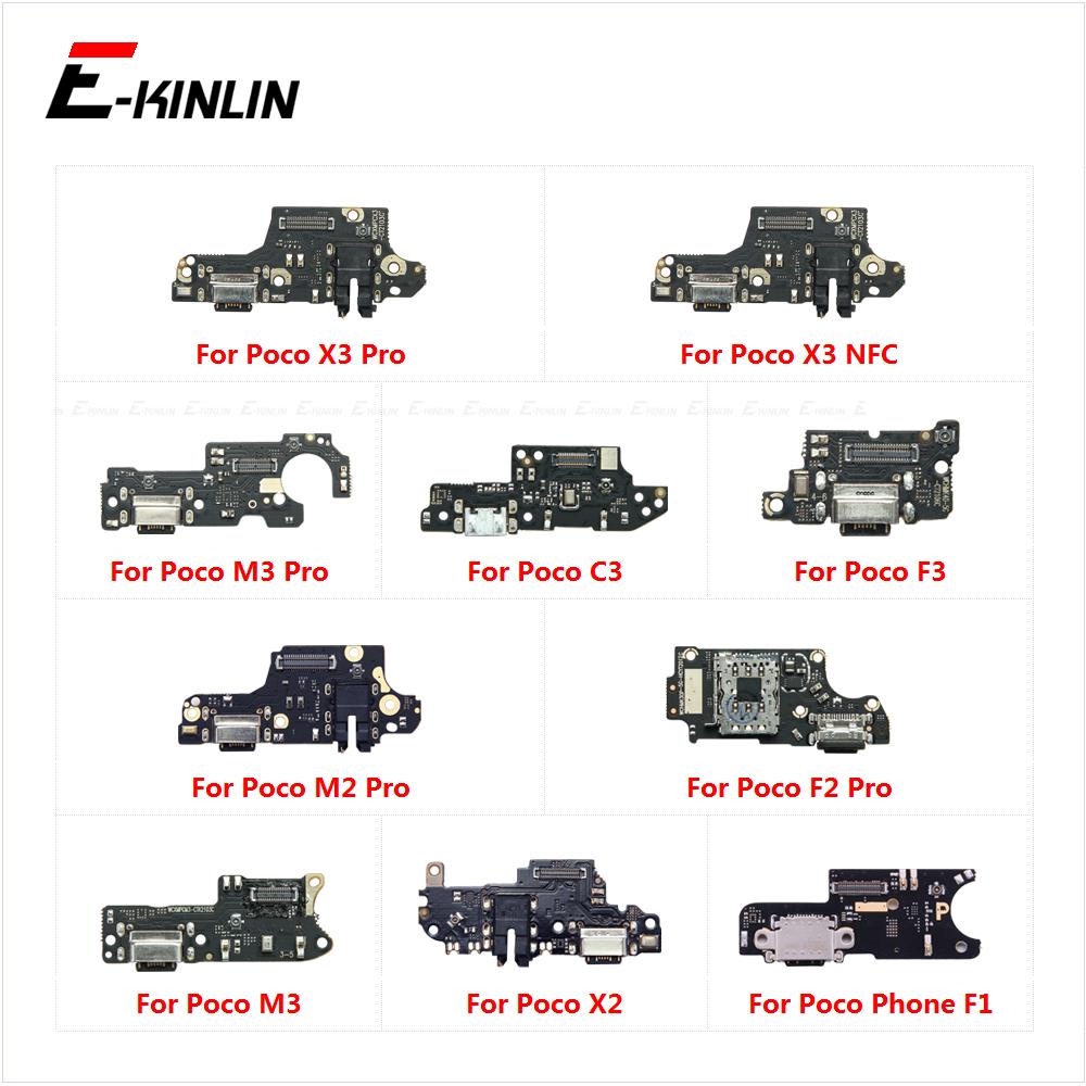USB Charging Charger Dock Port Board With Microphone Mic Flex Cable For ...