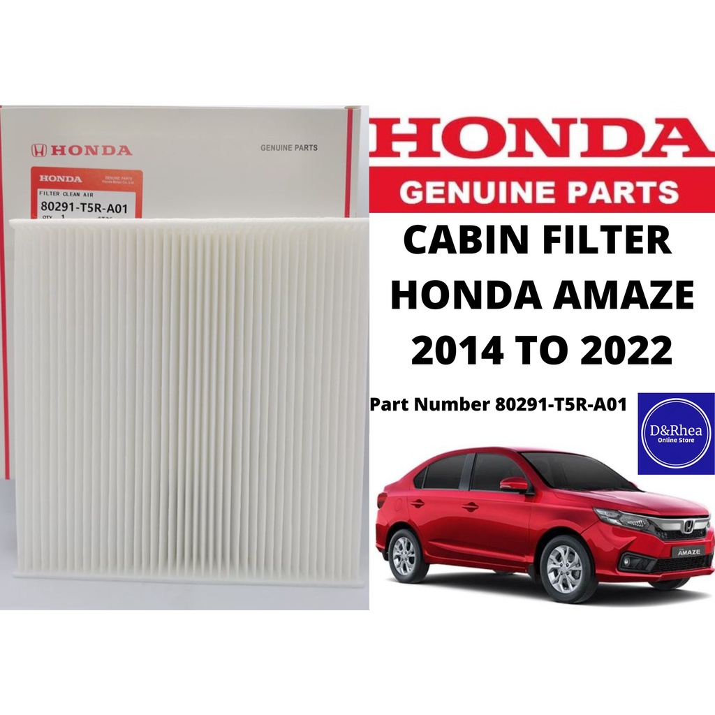 NEW ARRIVAL HONDA AMAZE CABIN AIRCON FILTER FOR HONDA AMAZE 2014 TO 2022 | Shopee Philippines