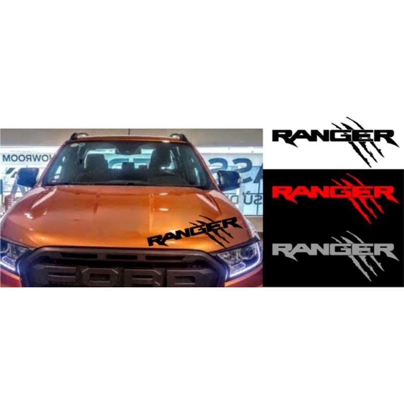 Ford Ranger Sticker Design for Hood 1pc | Shopee Philippines