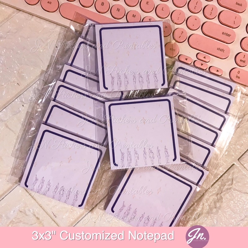 CUSTOMIZED / PERSONALISED Notepad and memopad | Shopee Philippines