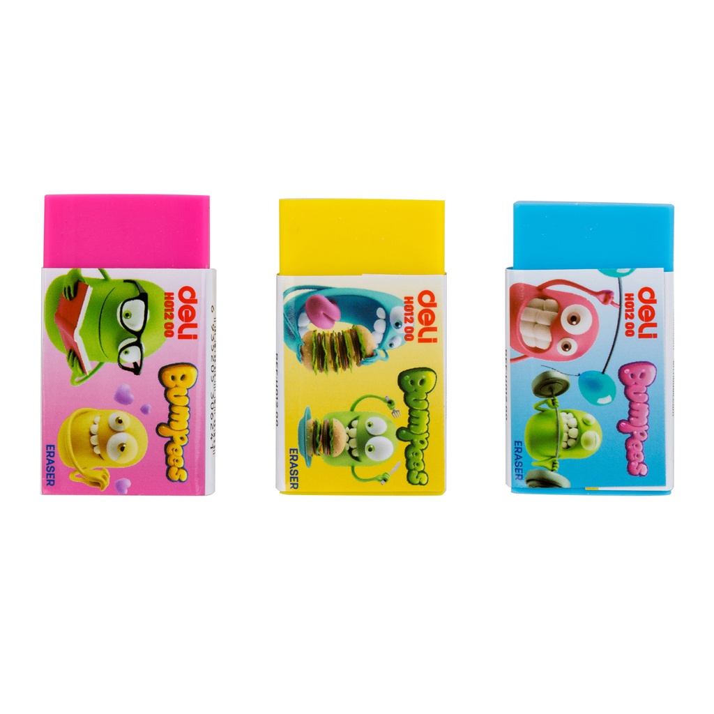 Deli EH01200 Small Cartoon Theme Eraser (Mixed) | Shopee Philippines