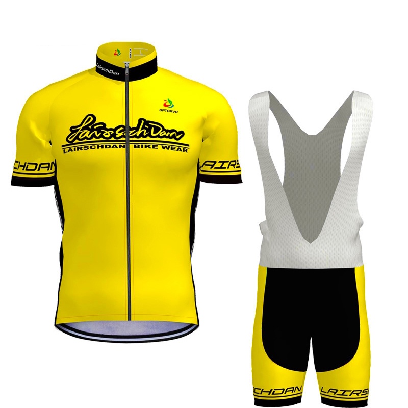 Ready Stock New Style Jersey outdoor yellow cycling jersey short ...