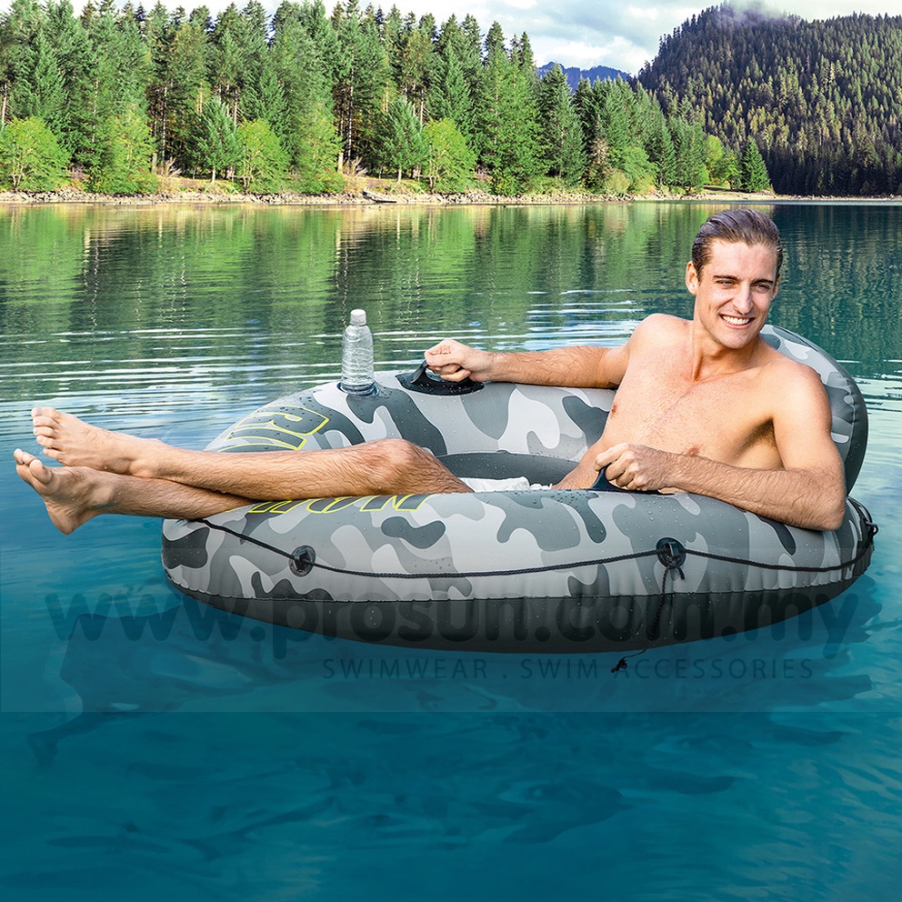 Ombak9 Intex Camo River Run I Inflatable Lounge Floating Lounging Seat ...