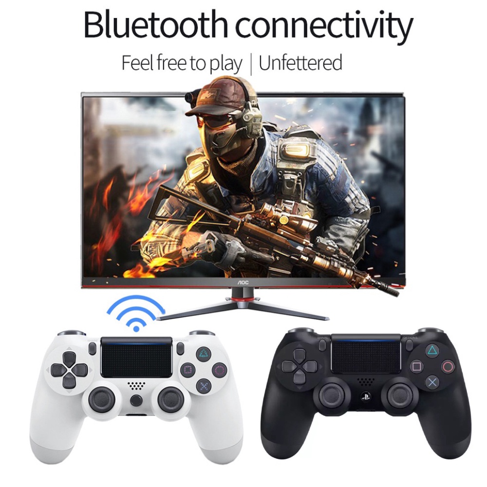 Wireless Game Controller Gamepad With Programmable Back Button Support PC Bluetooth Console ...