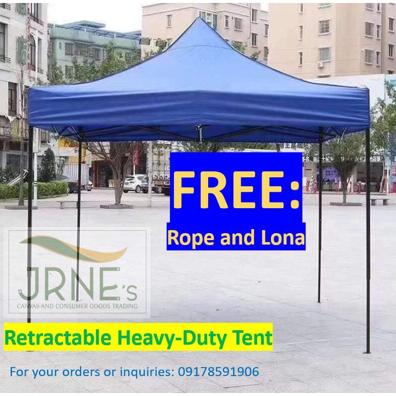 2meters x 3meters (2x3) RJNE Retractable Tent Heavy Duty- Foldable ...