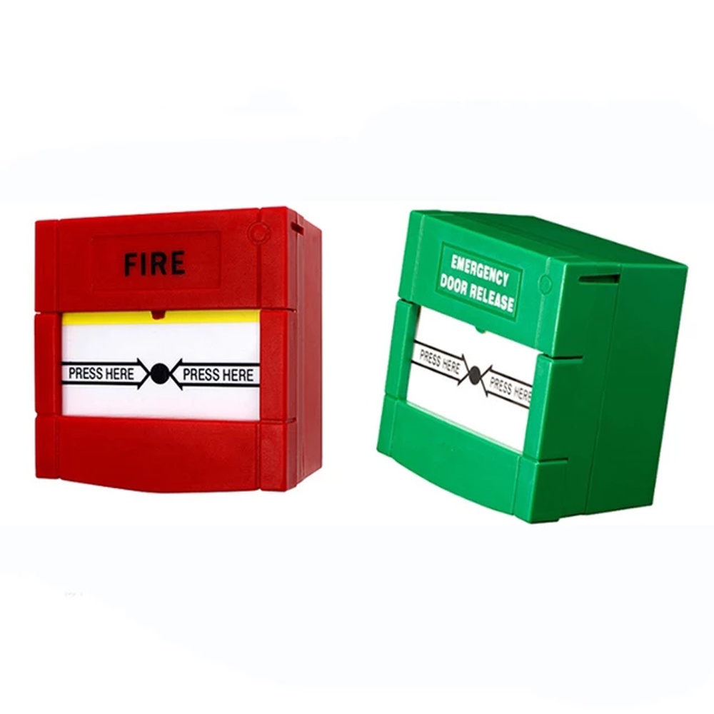 Resettable Emergency Exit Release Glass Break Fire Alarm switch Door ...