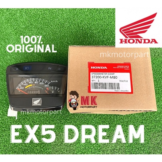 Honda EX5 DREAM ( BSH ) SPEEDOMETER COMP 37200-KVF-M80 AAP Meter Assy ...