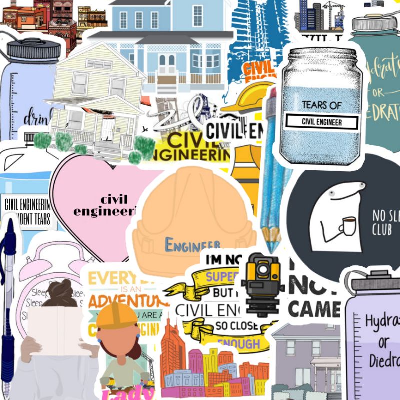 30-50-100 Pcs Future Engineering Stickers | Shopee Philippines