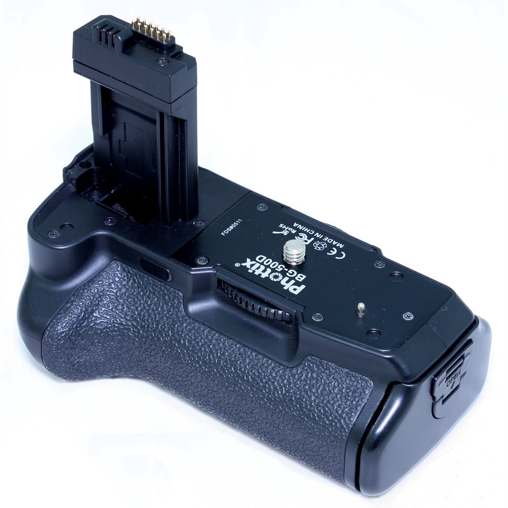 Phottix Battery Grip BG-500D Premium Series For 450D 500D Canon DSLR ...