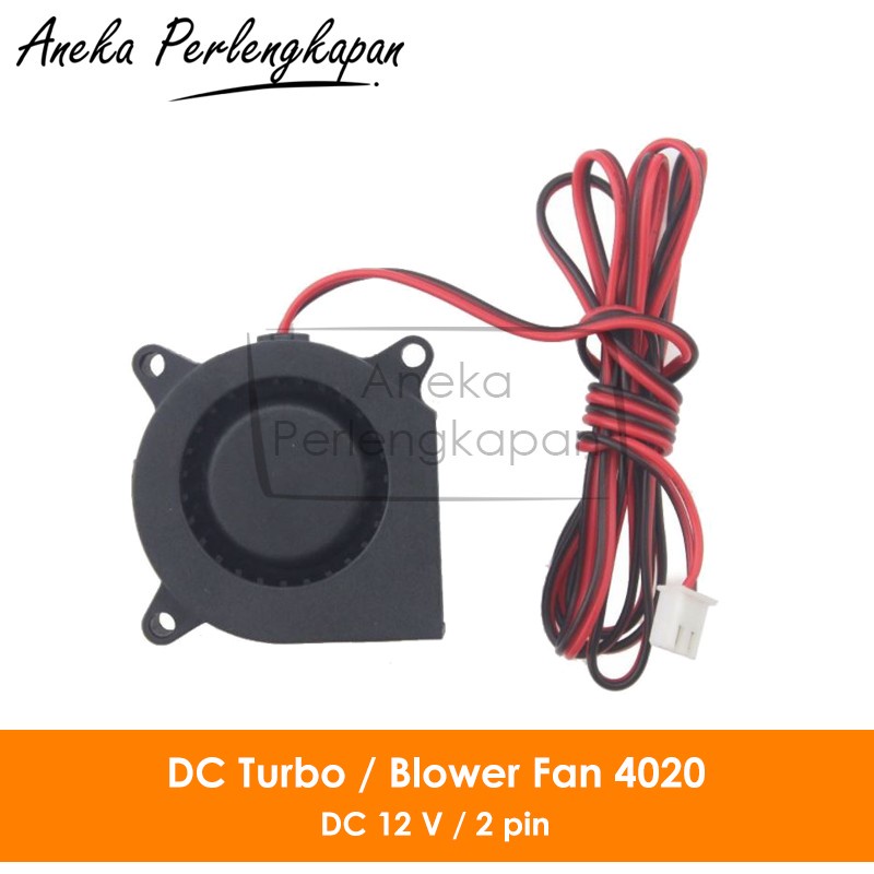 3d Printer DC Blower Fan/Turbo Fan/Conch Fan 4020 12V 2pin | Shopee Philippines